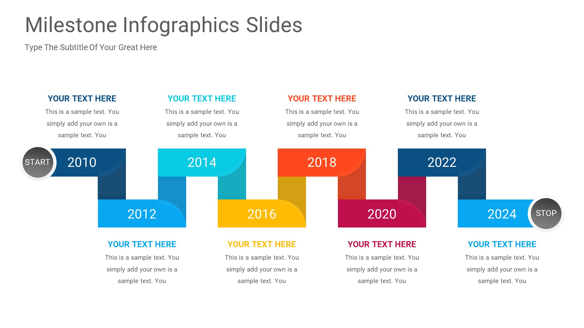 Milestone PowerPoint Infographics, Presentation Templates | GraphicRiver
