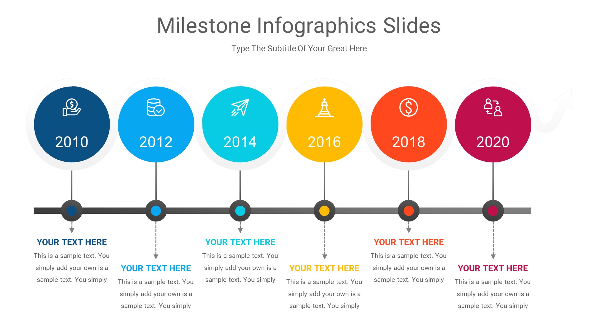 Milestone PowerPoint Infographics, Presentation Templates | GraphicRiver