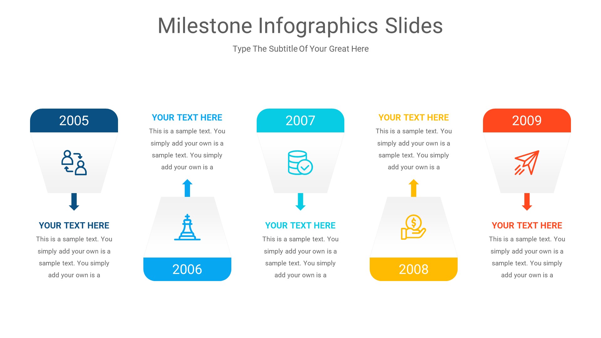 Milestone PowerPoint Infographics, Presentation Templates | GraphicRiver