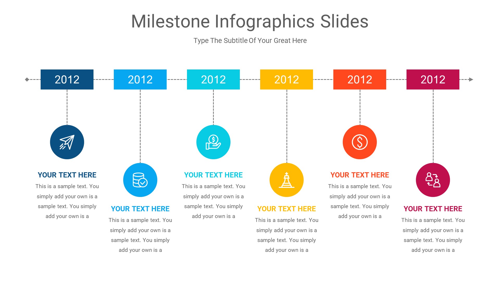 Milestone PowerPoint Infographics, Presentation Templates | GraphicRiver