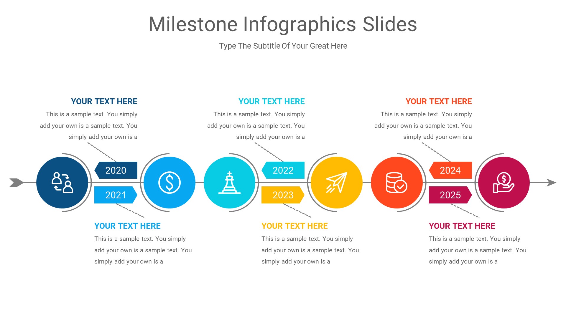 Milestone PowerPoint Infographics, Presentation Templates | GraphicRiver
