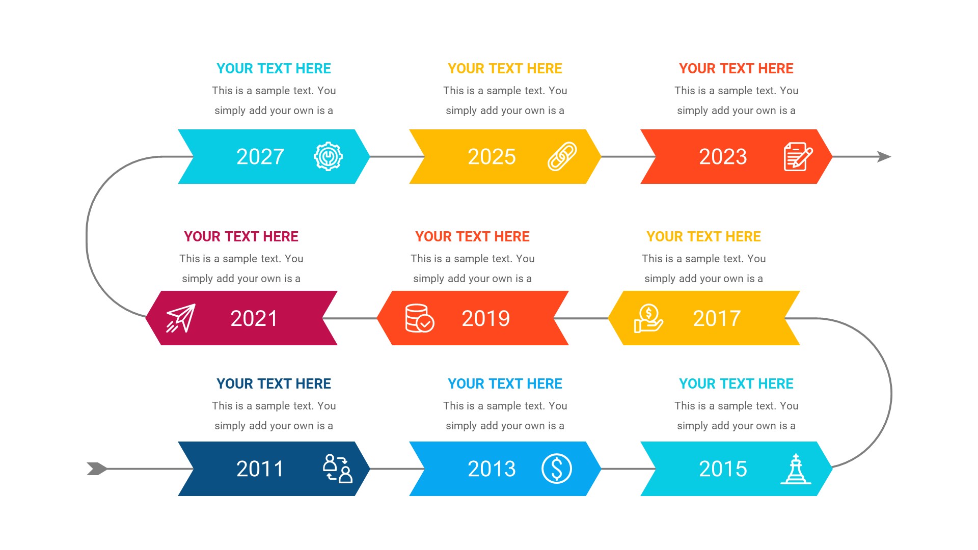 Milestone PowerPoint Infographics, Presentation Templates | GraphicRiver