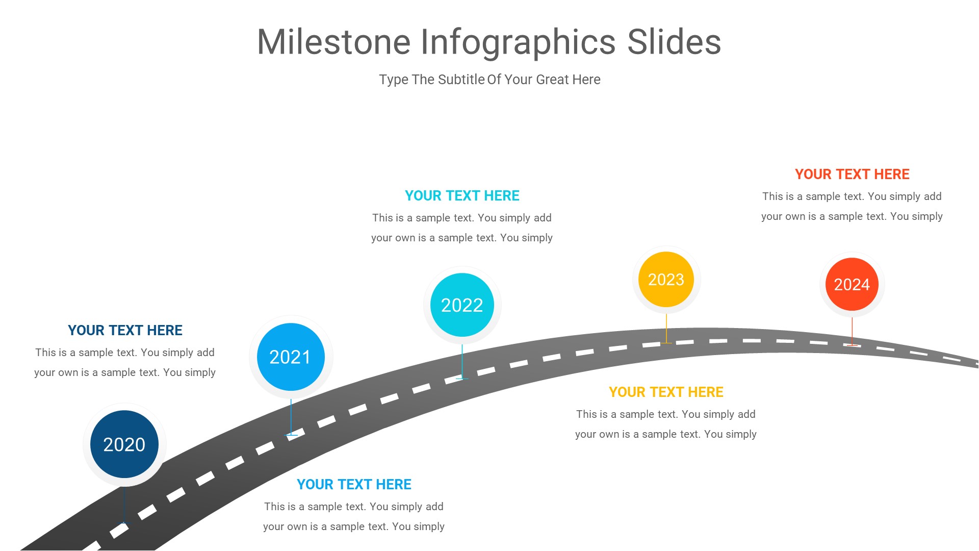 Milestone PowerPoint Infographics, Presentation Templates | GraphicRiver