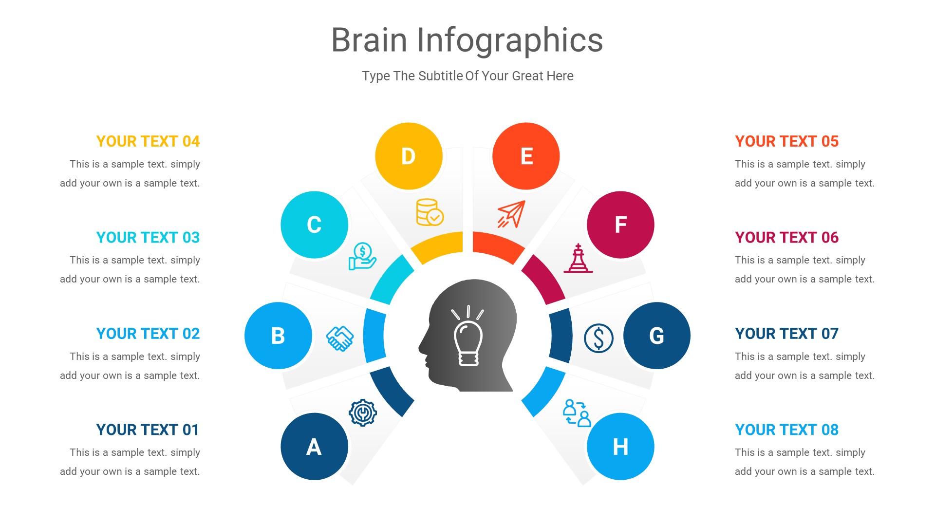 Brain Infographics PowerPoint Presentation, Presentation Templates