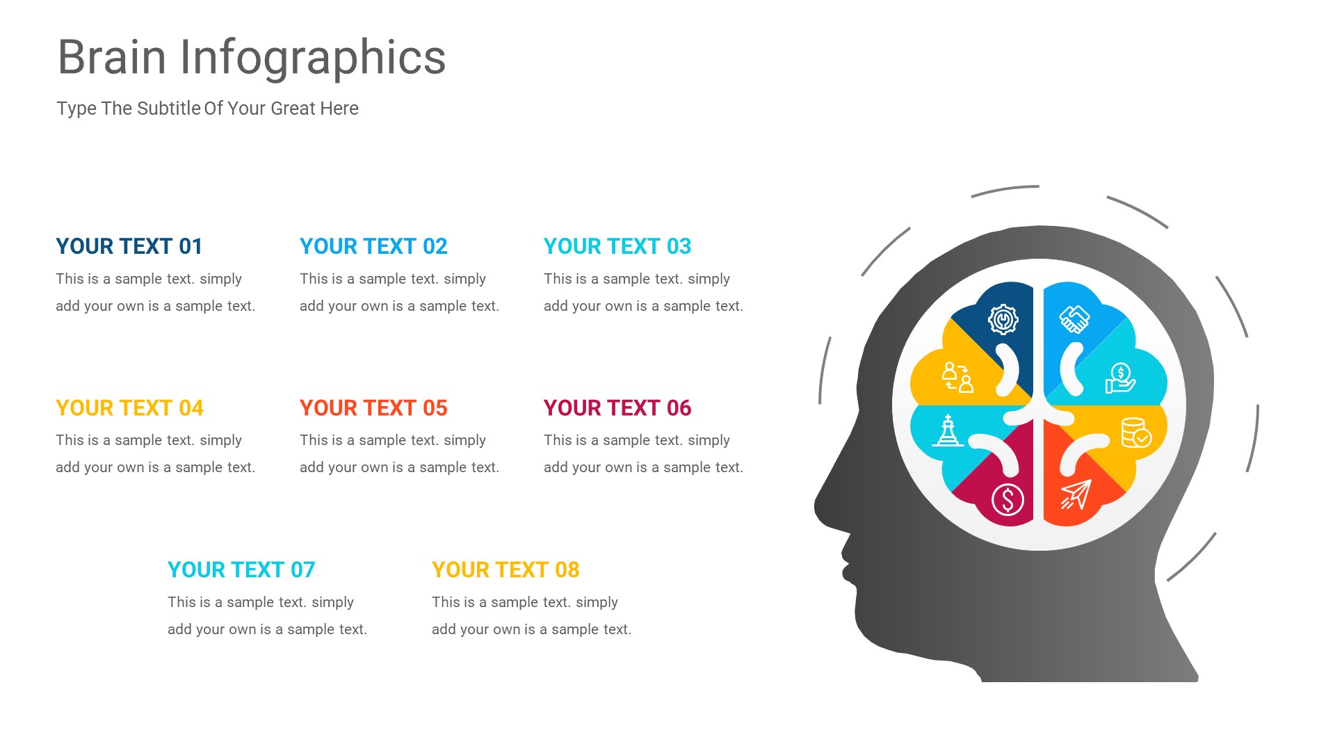 Brain Infographics PowerPoint Presentation, Presentation Templates