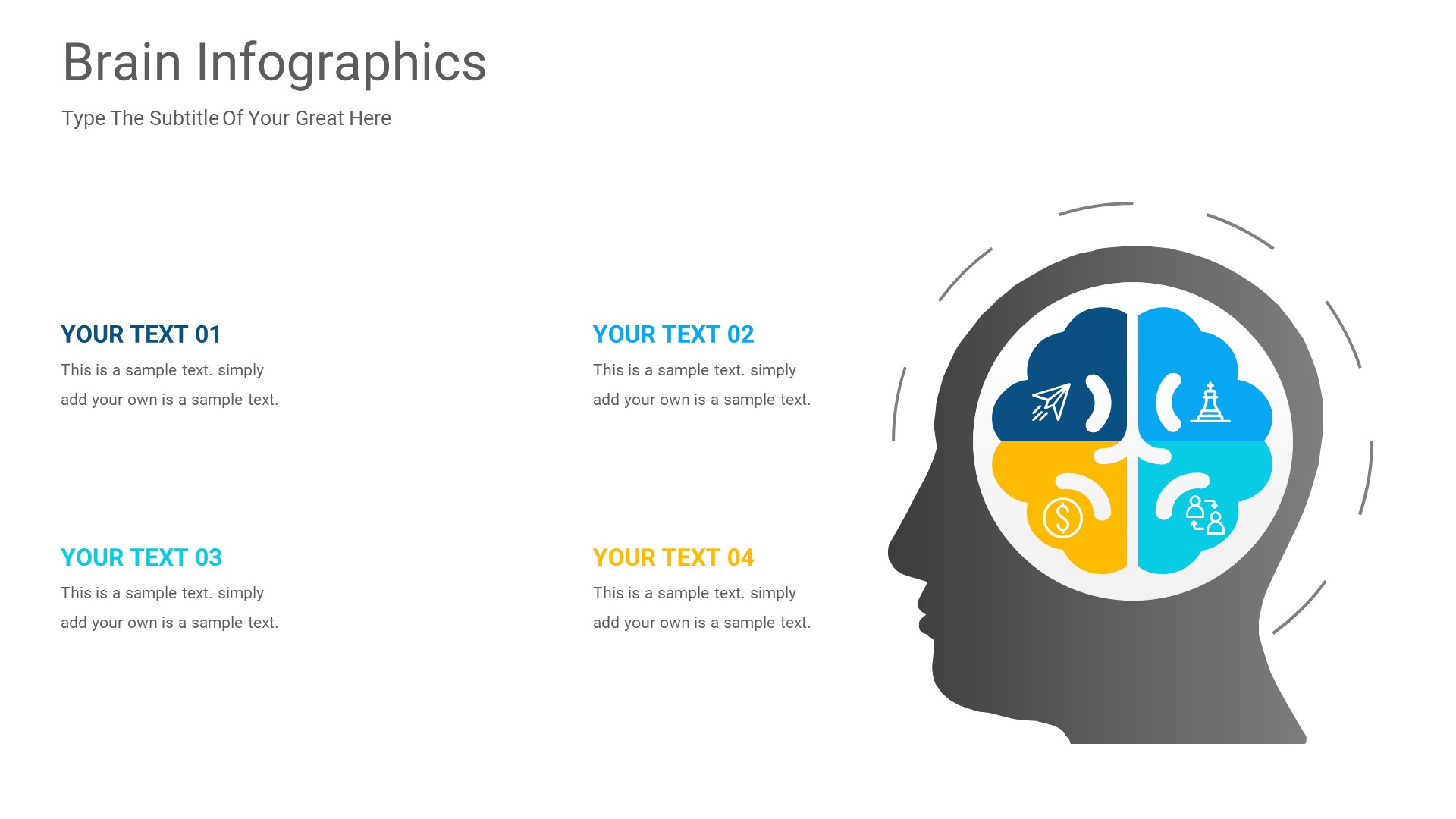Brain Infographics PowerPoint Presentation, Presentation Templates