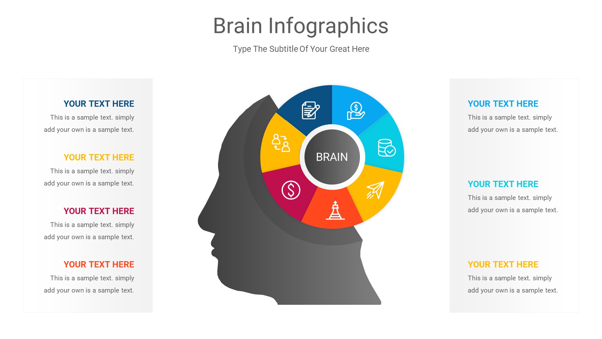 Brain Infographics PowerPoint Presentation, Presentation Templates