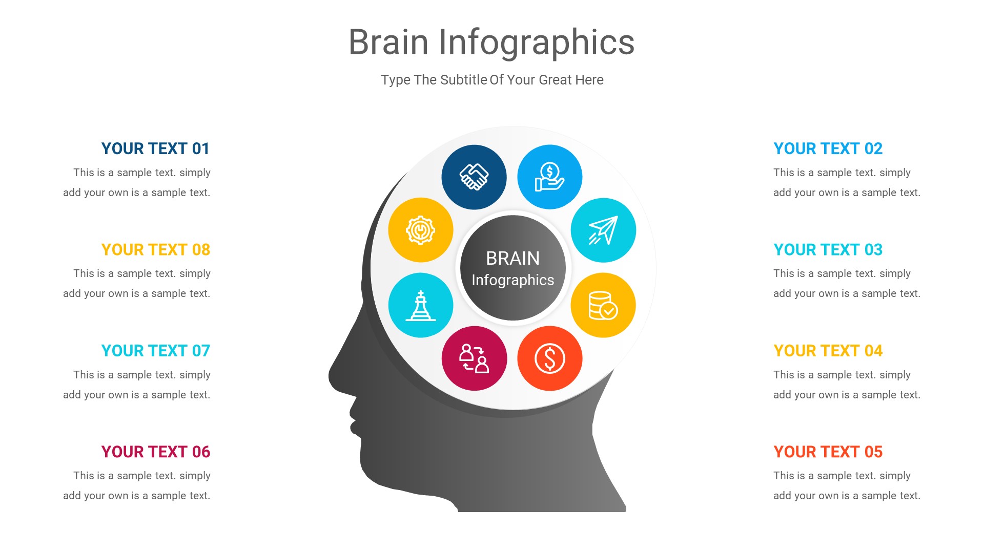 Brain Infographics PowerPoint Presentation, Presentation Templates