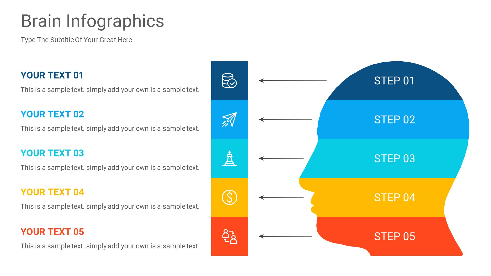 Brain Infographics PowerPoint Presentation, Presentation Templates