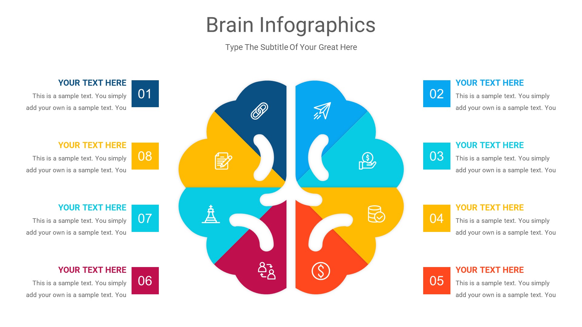 Brain Infographics PowerPoint Presentation, Presentation Templates