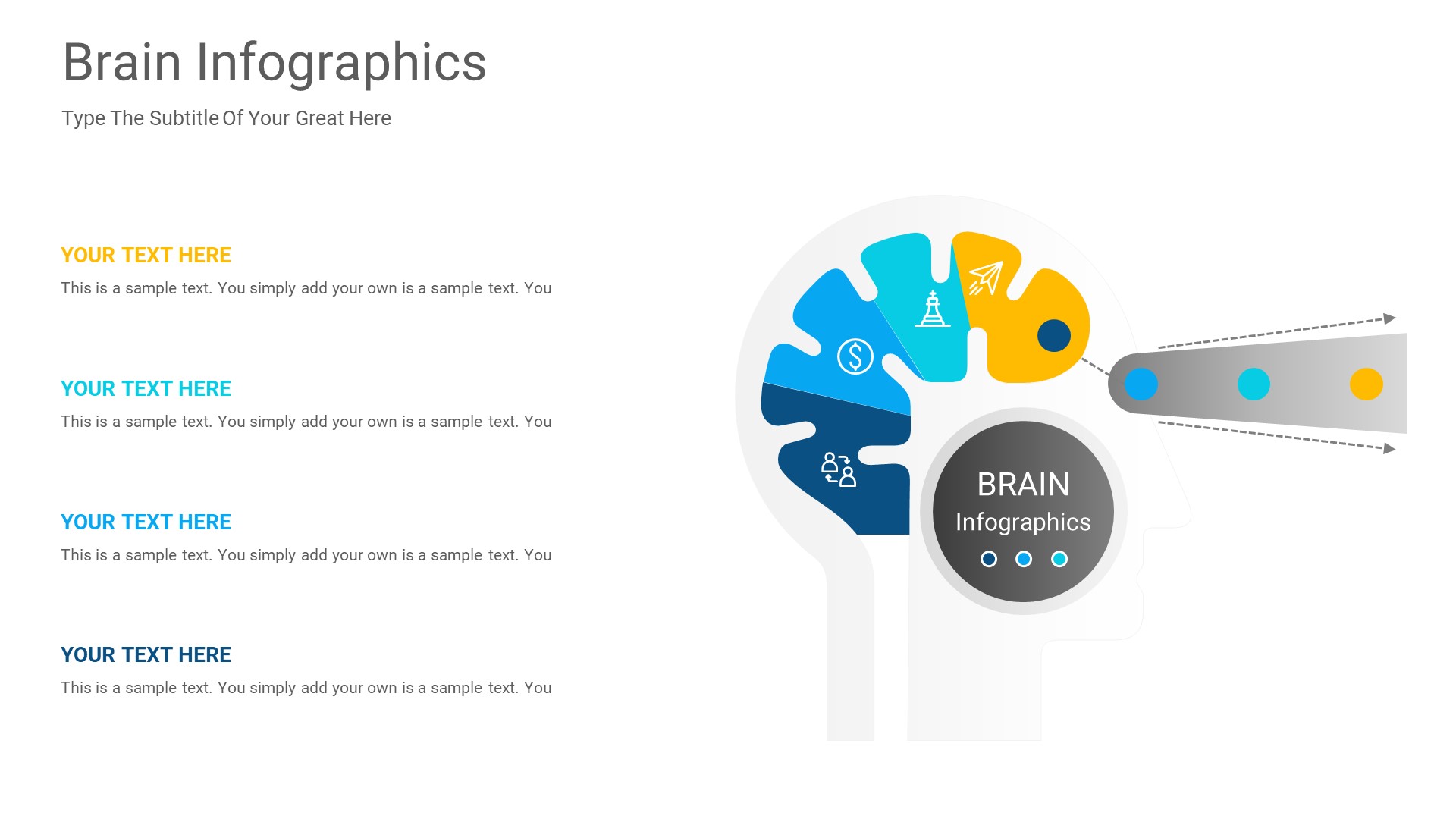 Brain Infographics PowerPoint Presentation, Presentation Templates