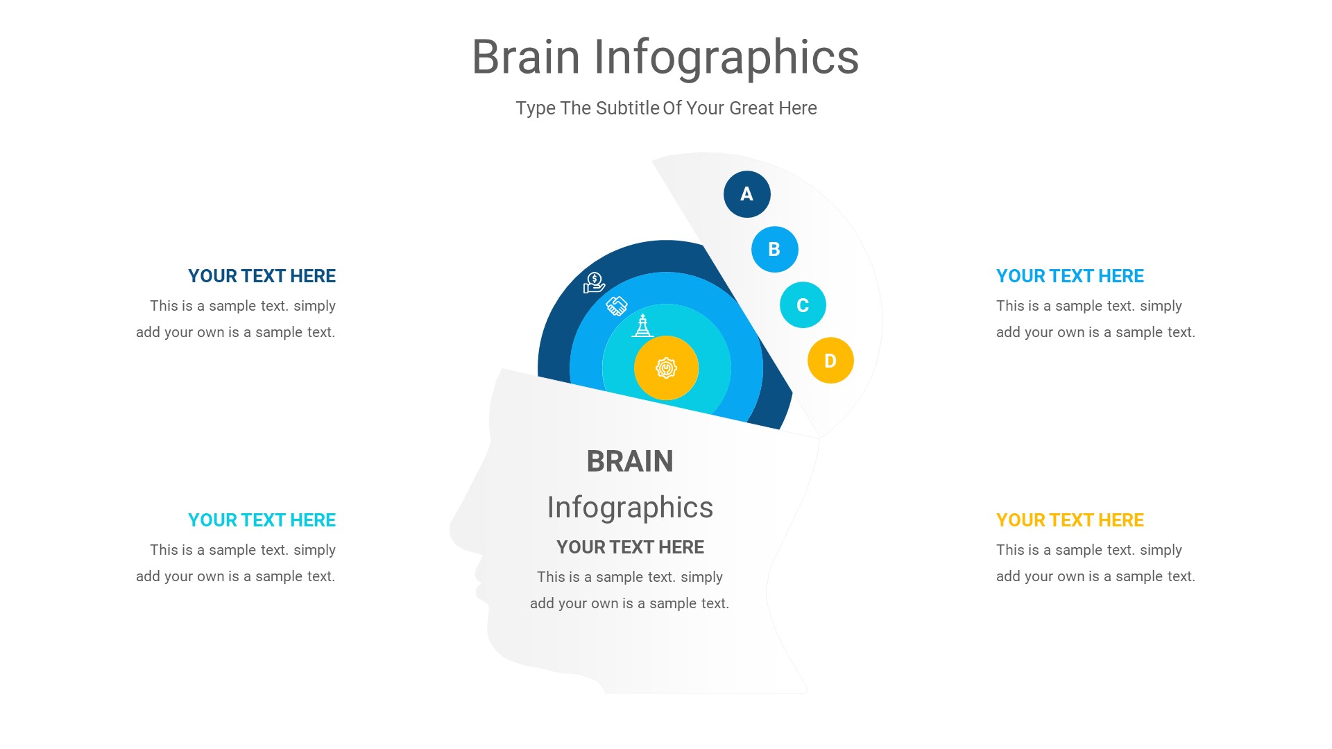Brain Infographics PowerPoint Presentation, Presentation Templates
