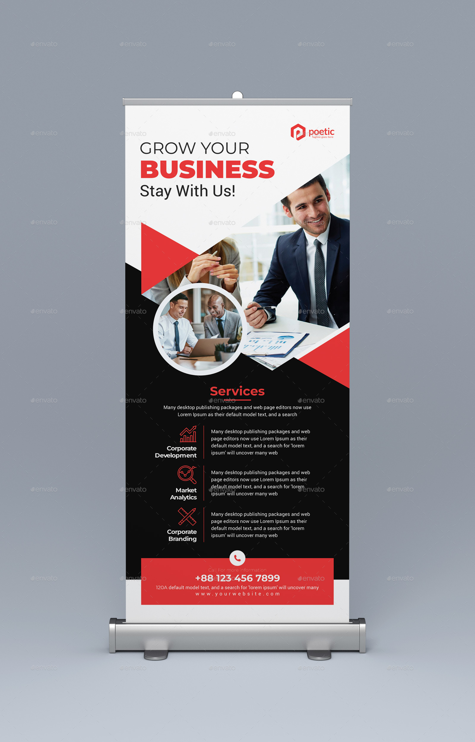 Roll Up Banner, Print Templates | GraphicRiver