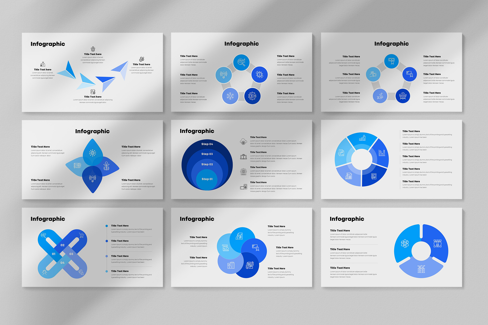 Infinity Business Google Slides Template, Presentation Templates ...