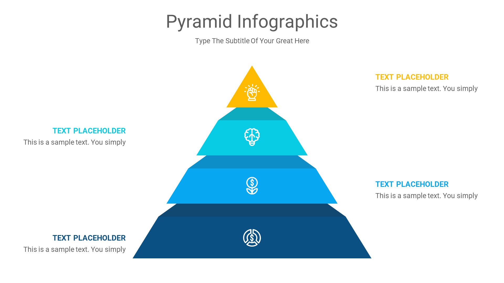 Pyramid Infographics Google Slides Template diagrams, Presentation ...