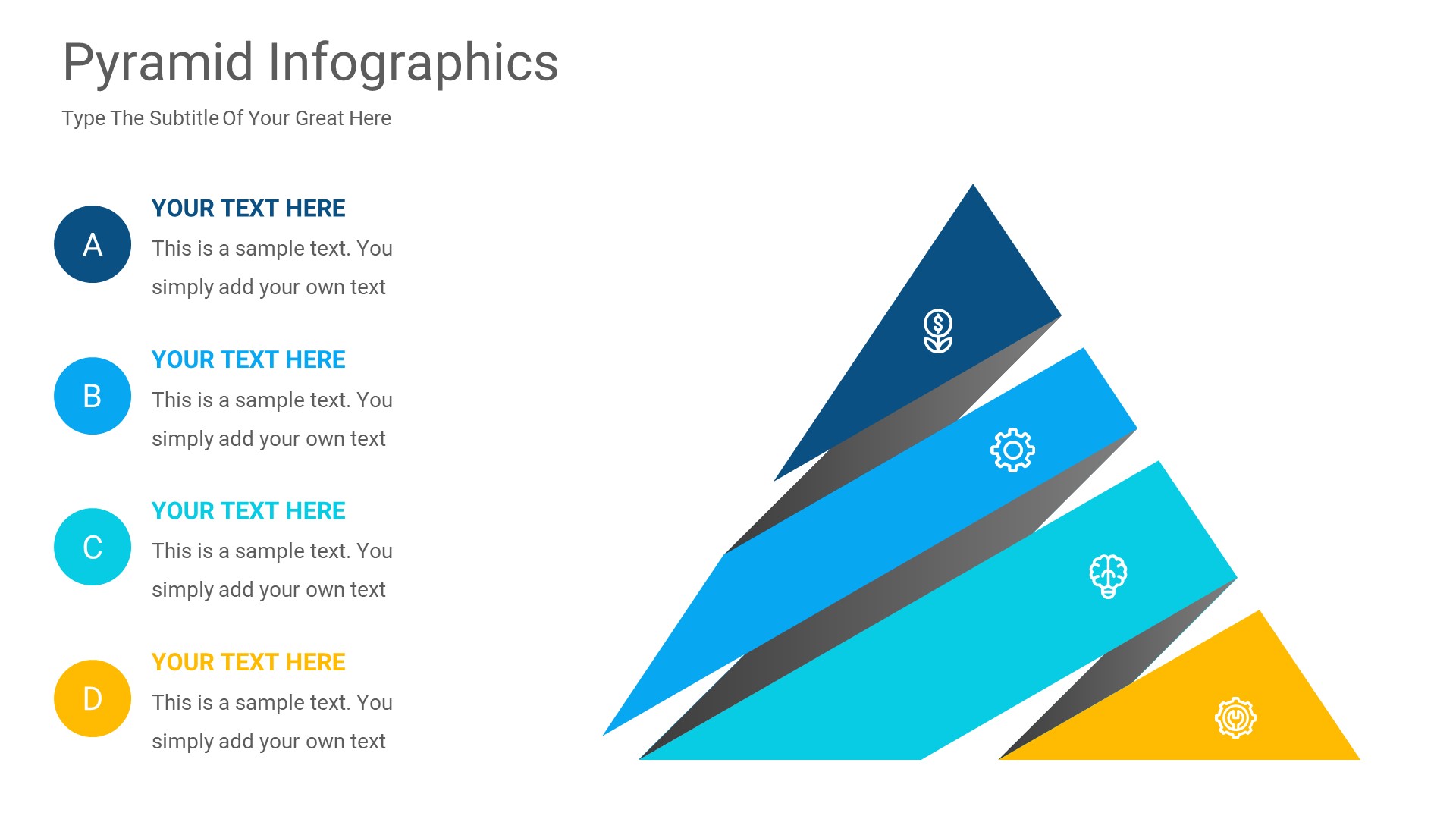 Pyramid Infographics Google Slides Template diagrams, Presentation ...