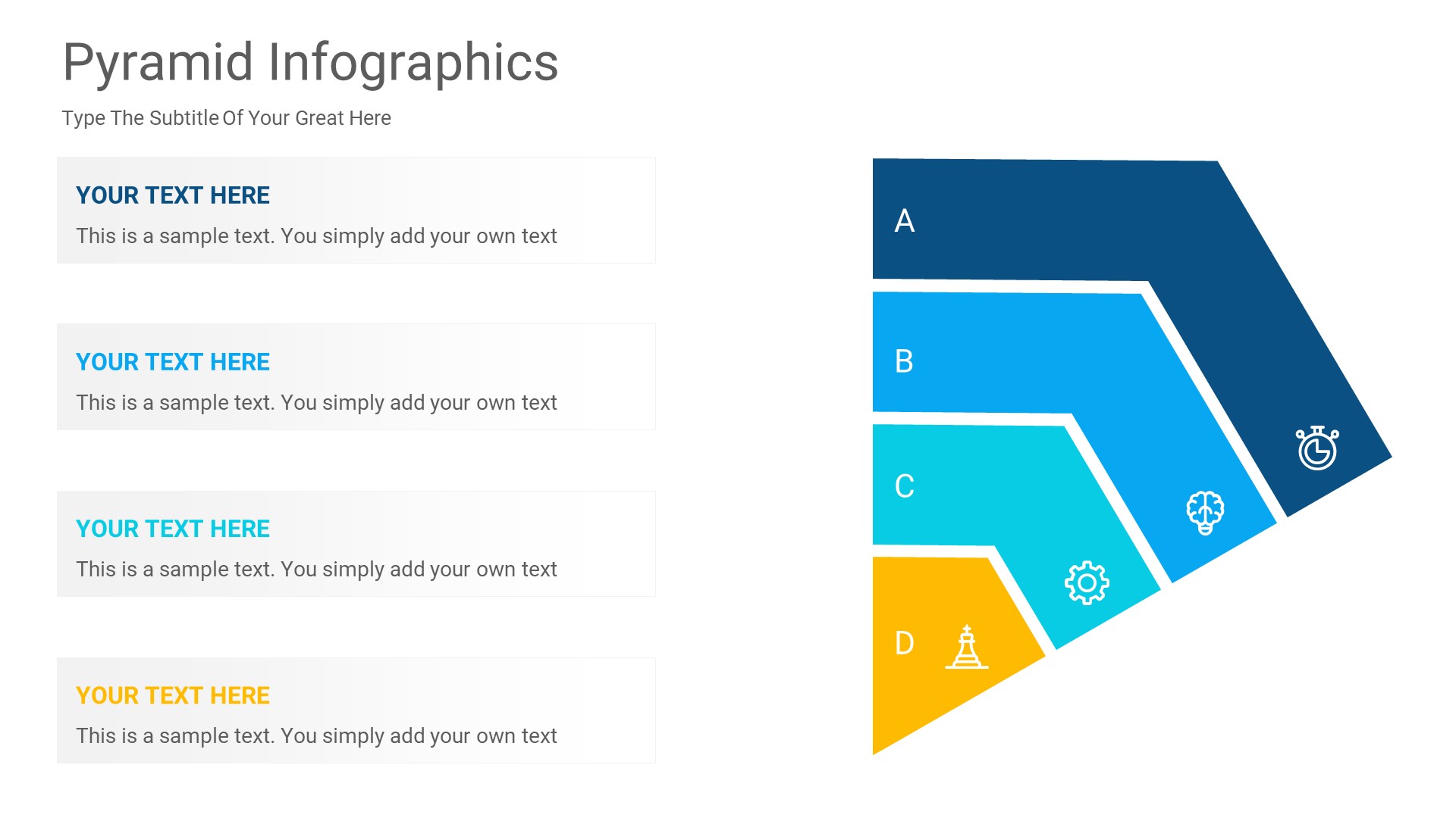 Pyramid Infographics Google Slides Template diagrams, Presentation ...