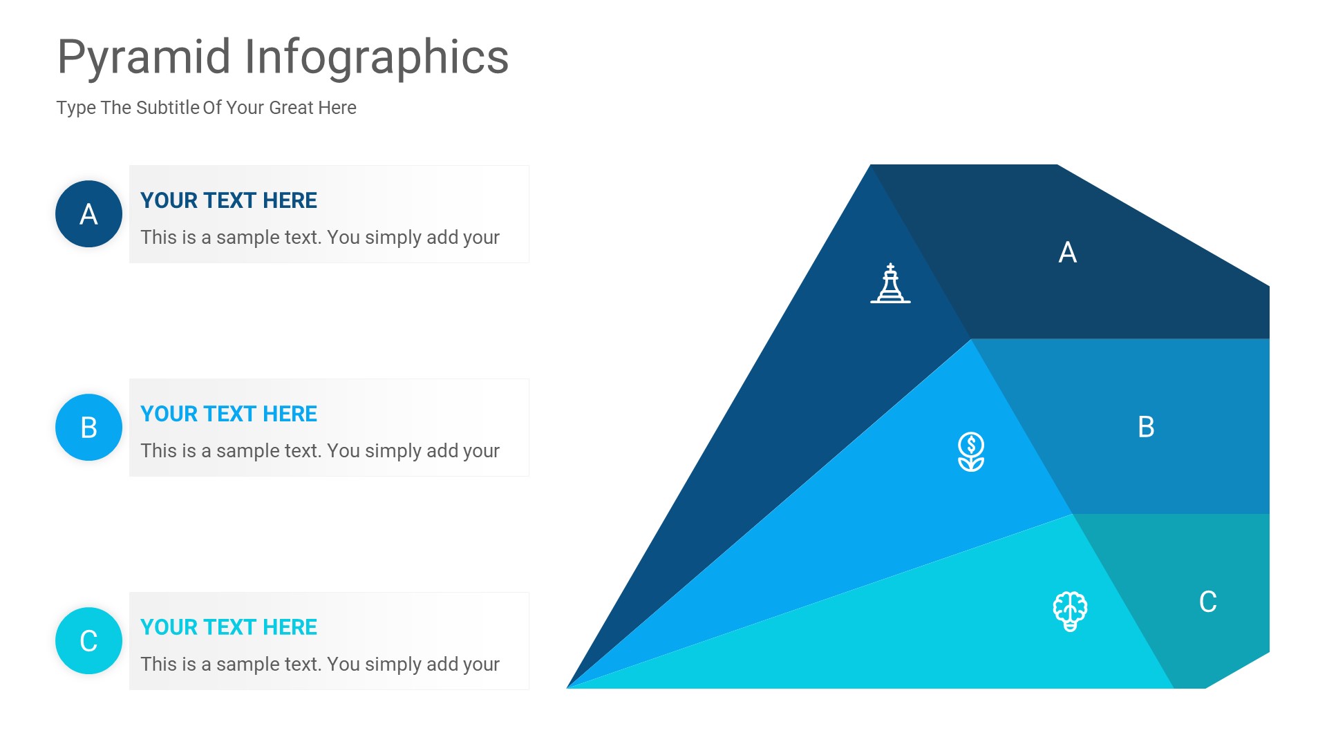 Pyramid Infographics Google Slides Template diagrams, Presentation ...