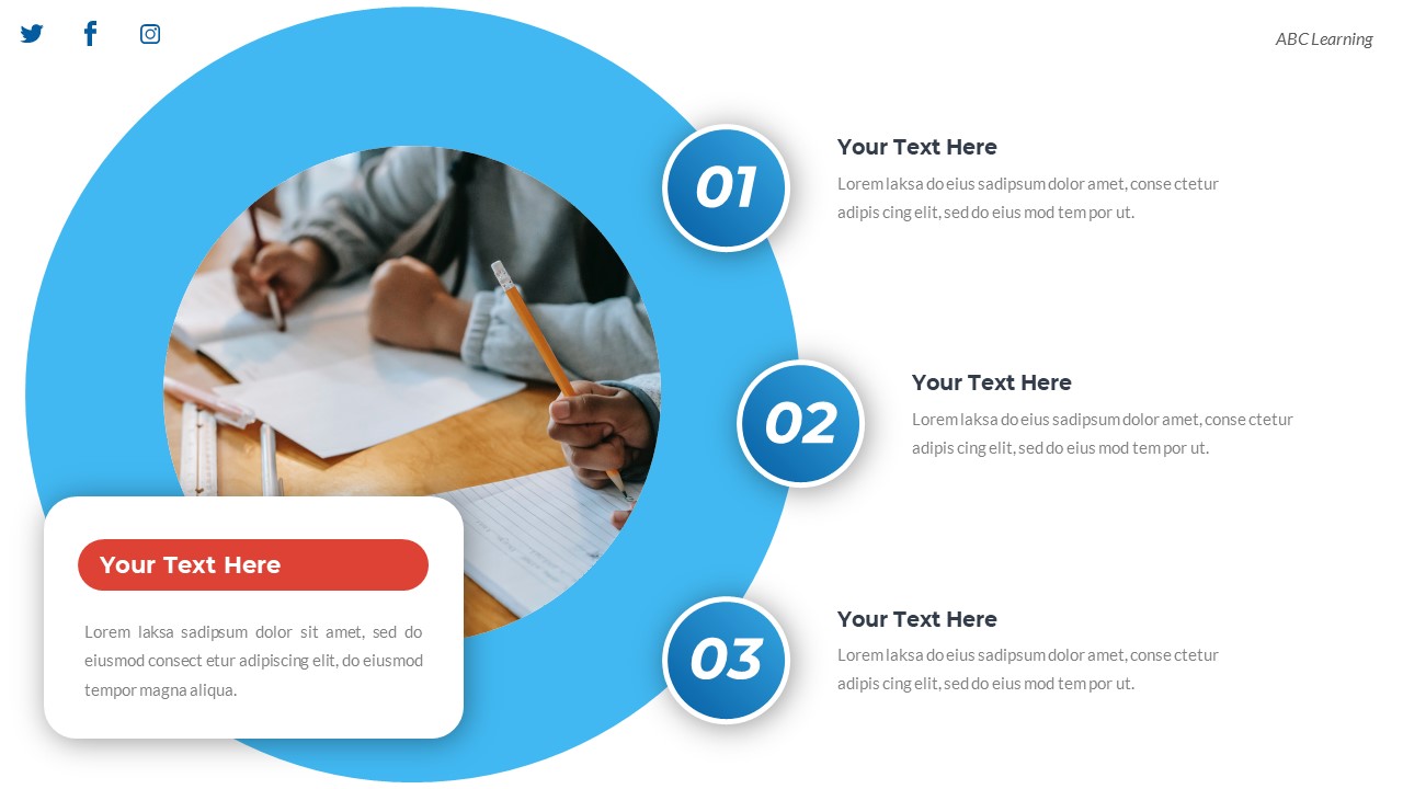 Abc Learning - Education Knowledge Presentation Keynote Template ...