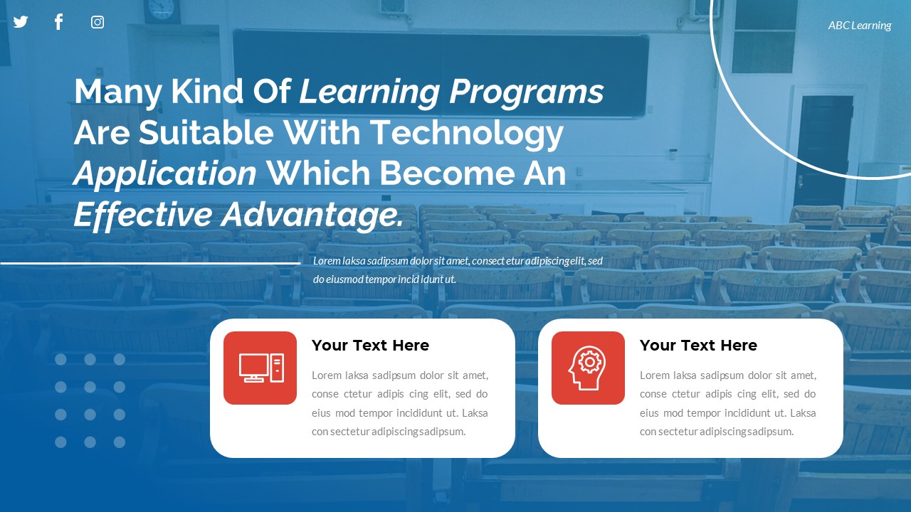 Abc Learning - Education Knowledge Presentation Keynote Template ...