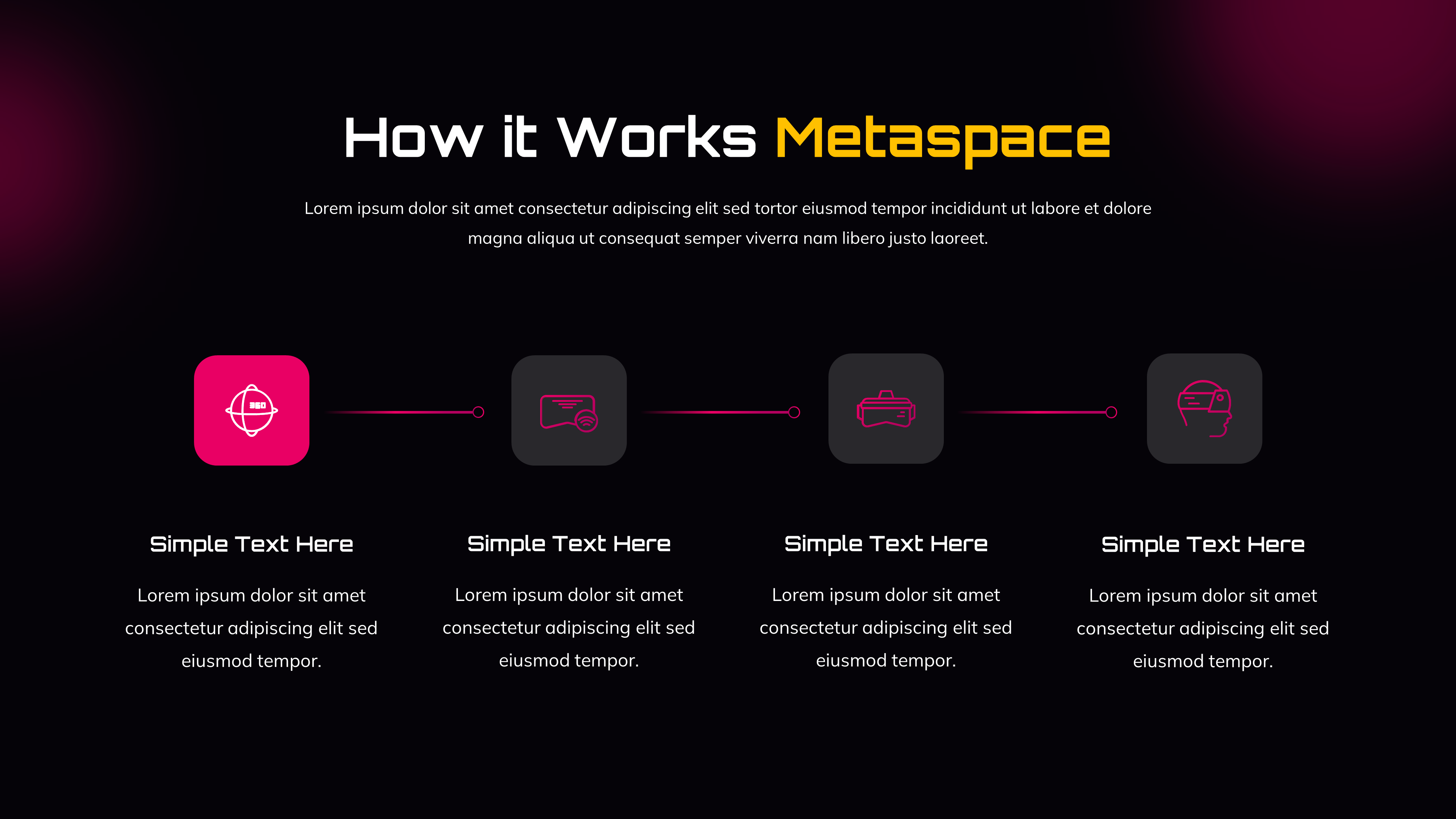 Metaspace - Virtual Reality And Mataverse Keynote Template ...