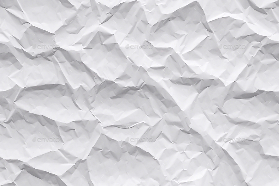 White Crumpled Paper Seamless Texture Backgrounds, Graphics | GraphicRiver