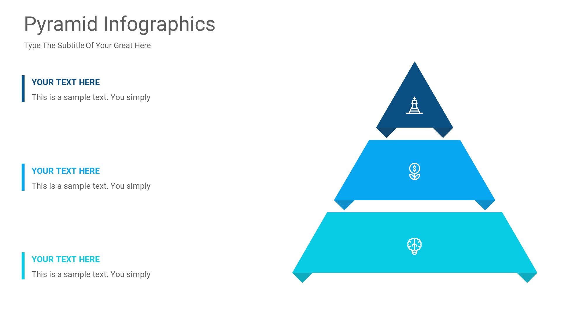 Pyramid Infographics Keynote Template diagrams, Presentation Templates