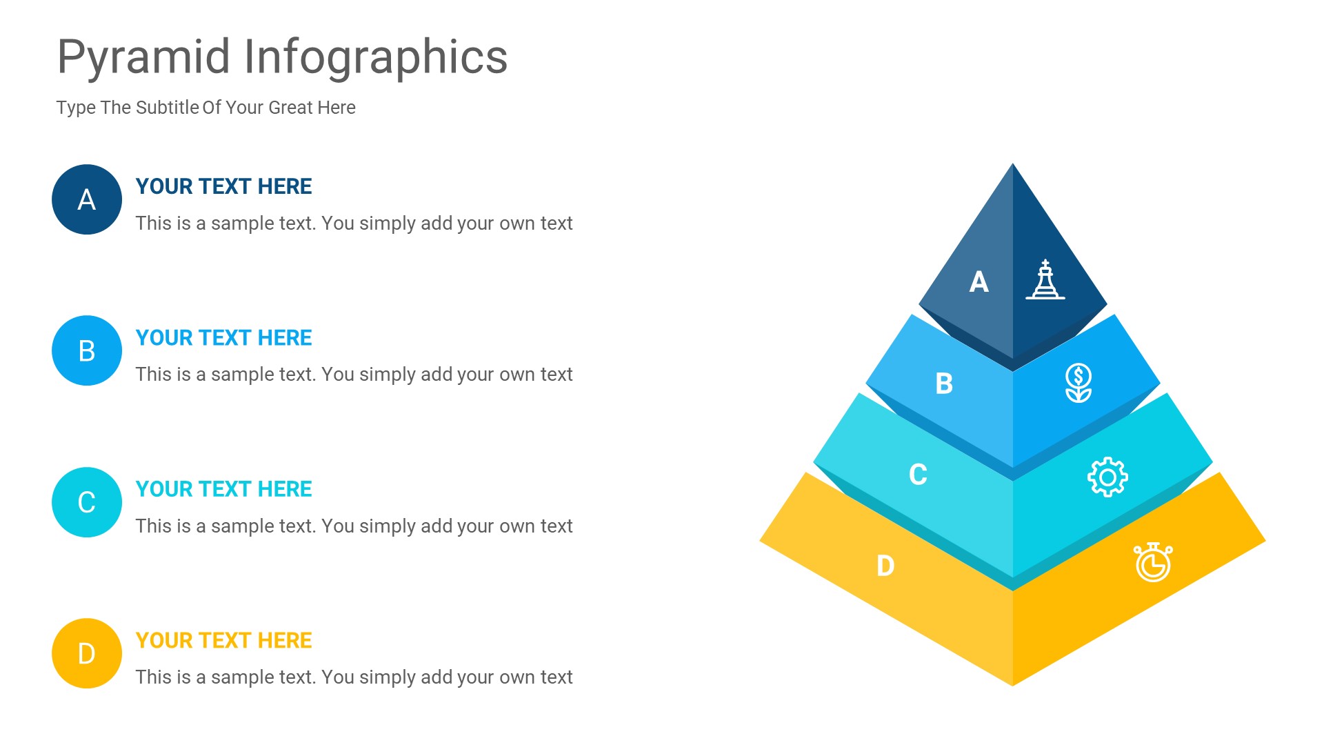 Pyramid Infographics Keynote Template diagrams, Presentation Templates