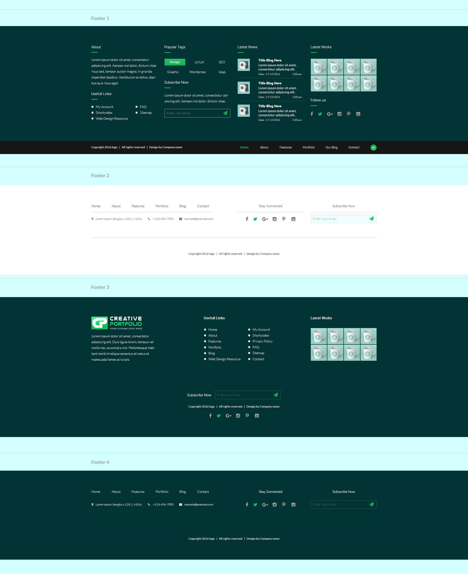 Creative Portfolio HTML Template by TmdStudio | ThemeForest