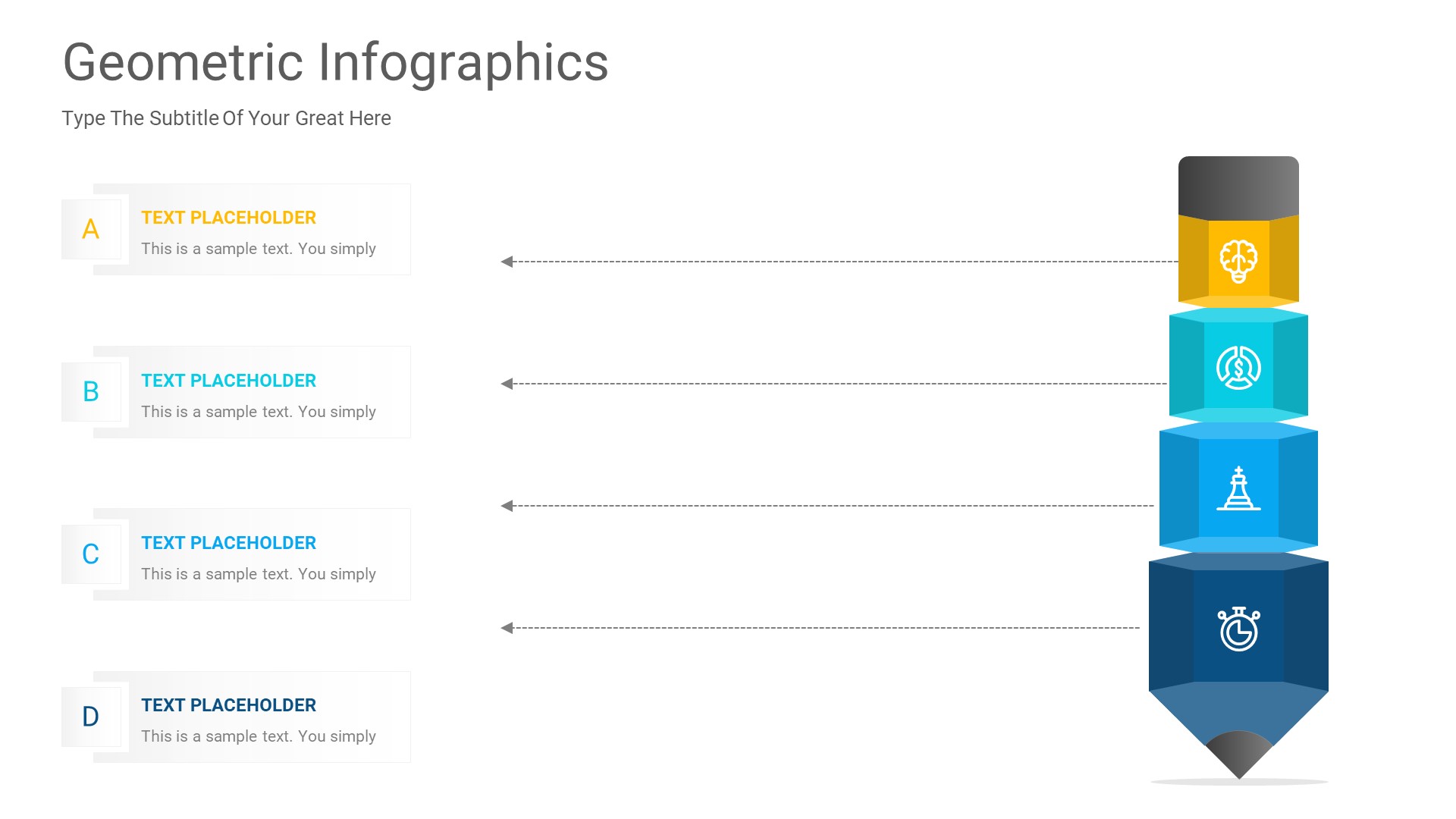 Geometric Infographics Keynote Template diagrams, Presentation Templates