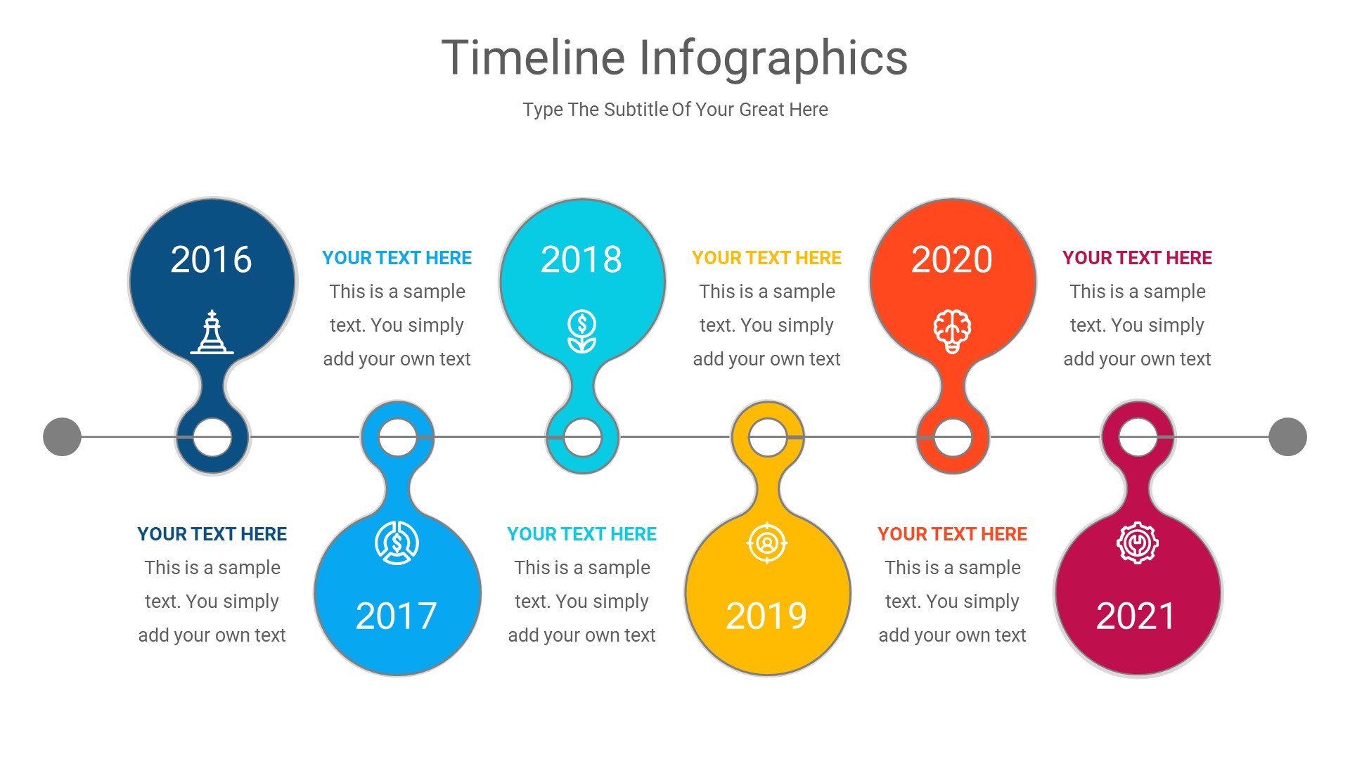 Timeline Infographics Keynote Template diagrams, Presentation Templates