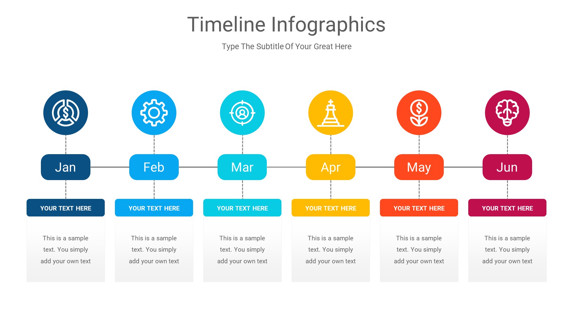 Timeline Infographics Keynote Template diagrams, Presentation Templates