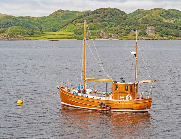 Traditional Scottish Fishing Boat Stock Photo by wirestock | PhotoDune