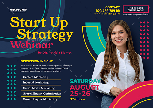 Webinar, Print Templates | GraphicRiver