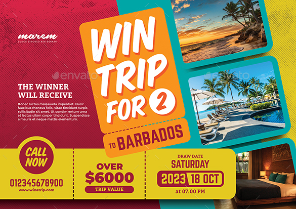 Win Trip, Print Templates | GraphicRiver