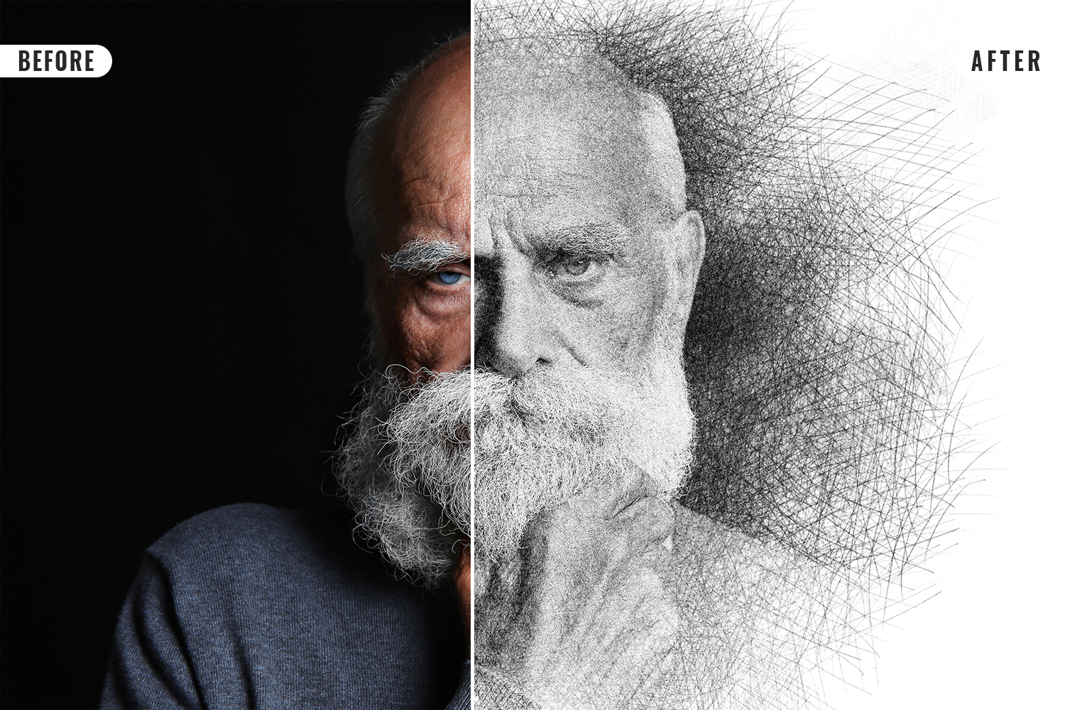 Sketch Photo Effect, Add-ons | GraphicRiver