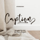 Caption Font, Fonts | GraphicRiver