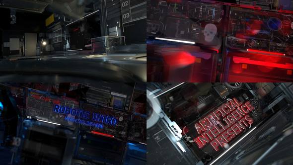 Robotic Intro, After Effects Project Files | VideoHive
