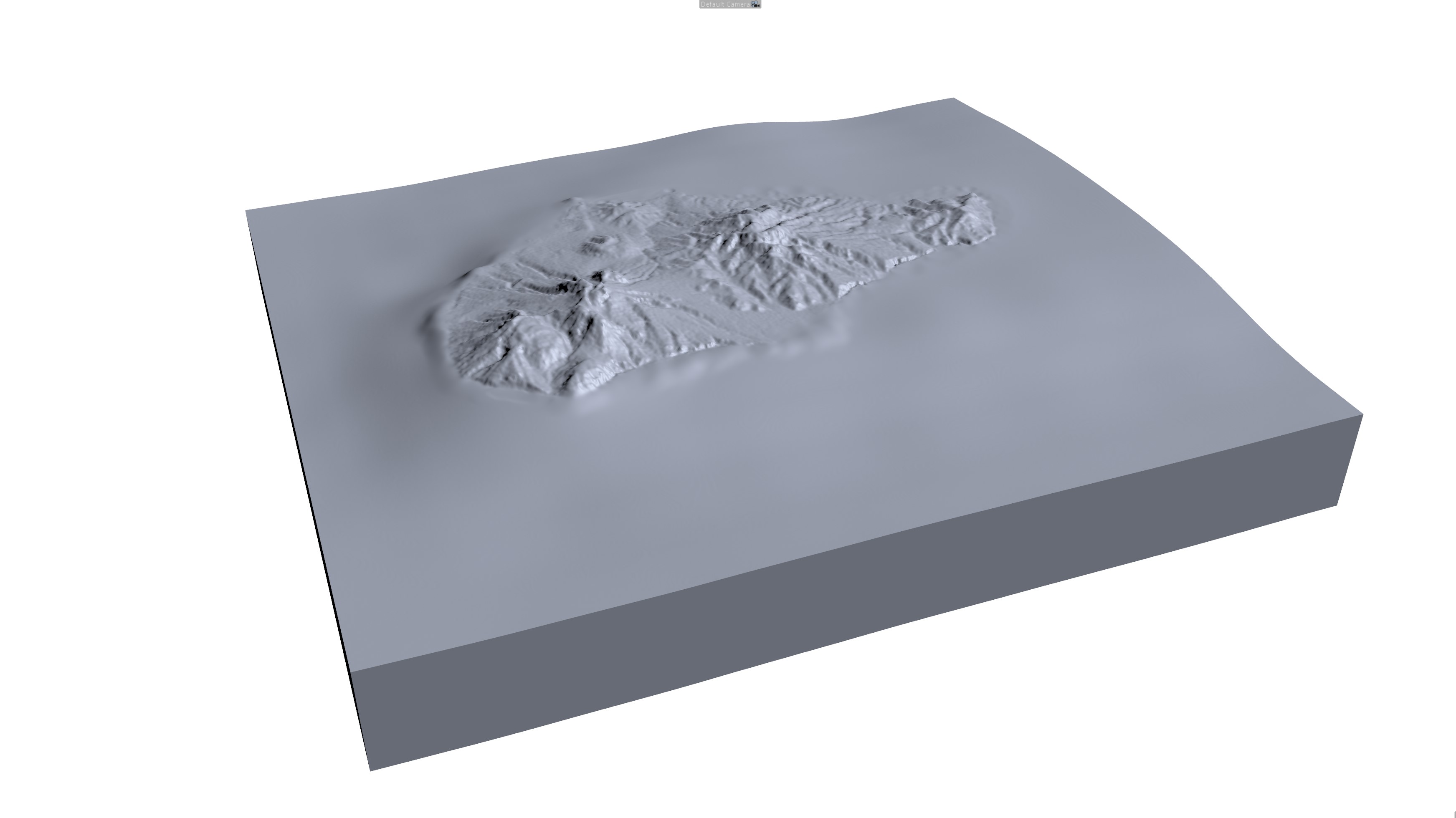 Montserrat Island Terrain 3d model by TurboCG | 3DOcean