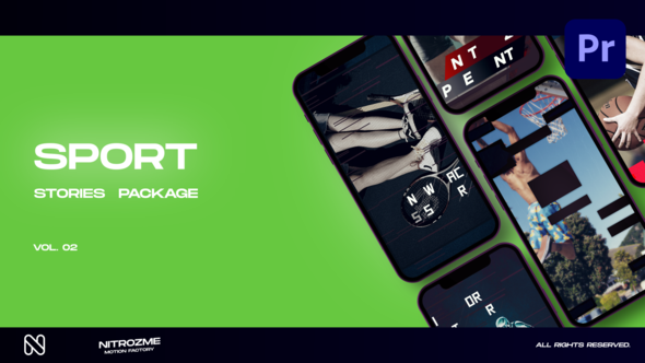 Sport Stories Vol. 02 for Premiere Pro, Premiere Pro Templates | VideoHive