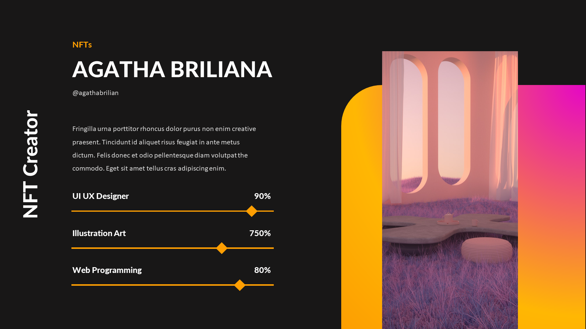 NFT Google Slides template, Presentation Templates | GraphicRiver