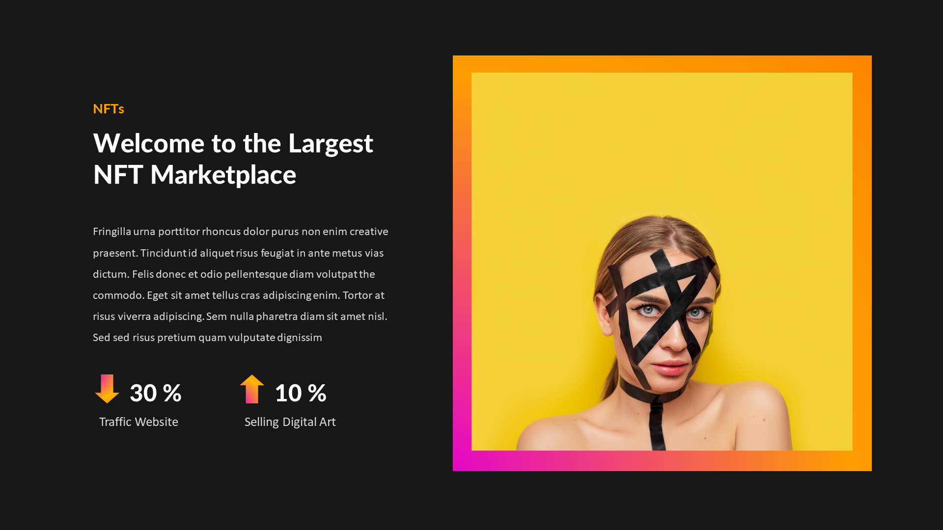 NFT Google Slides template, Presentation Templates | GraphicRiver