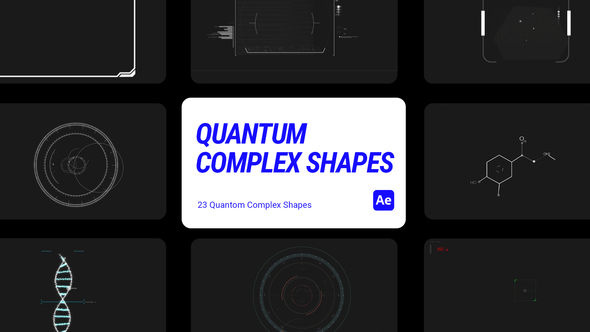 Quantum Complex Shapes for After Effects, After Effects Project Files