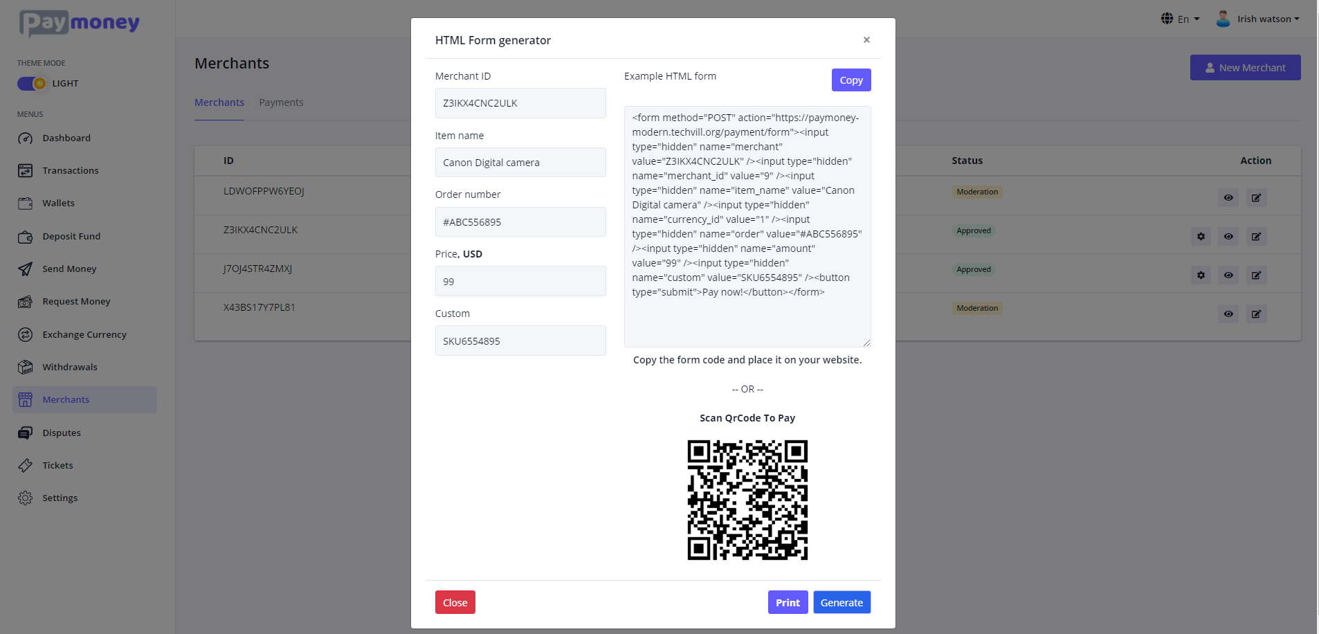 PayMoney - Secure Online Payment Gateway by techvillage1 | CodeCanyon