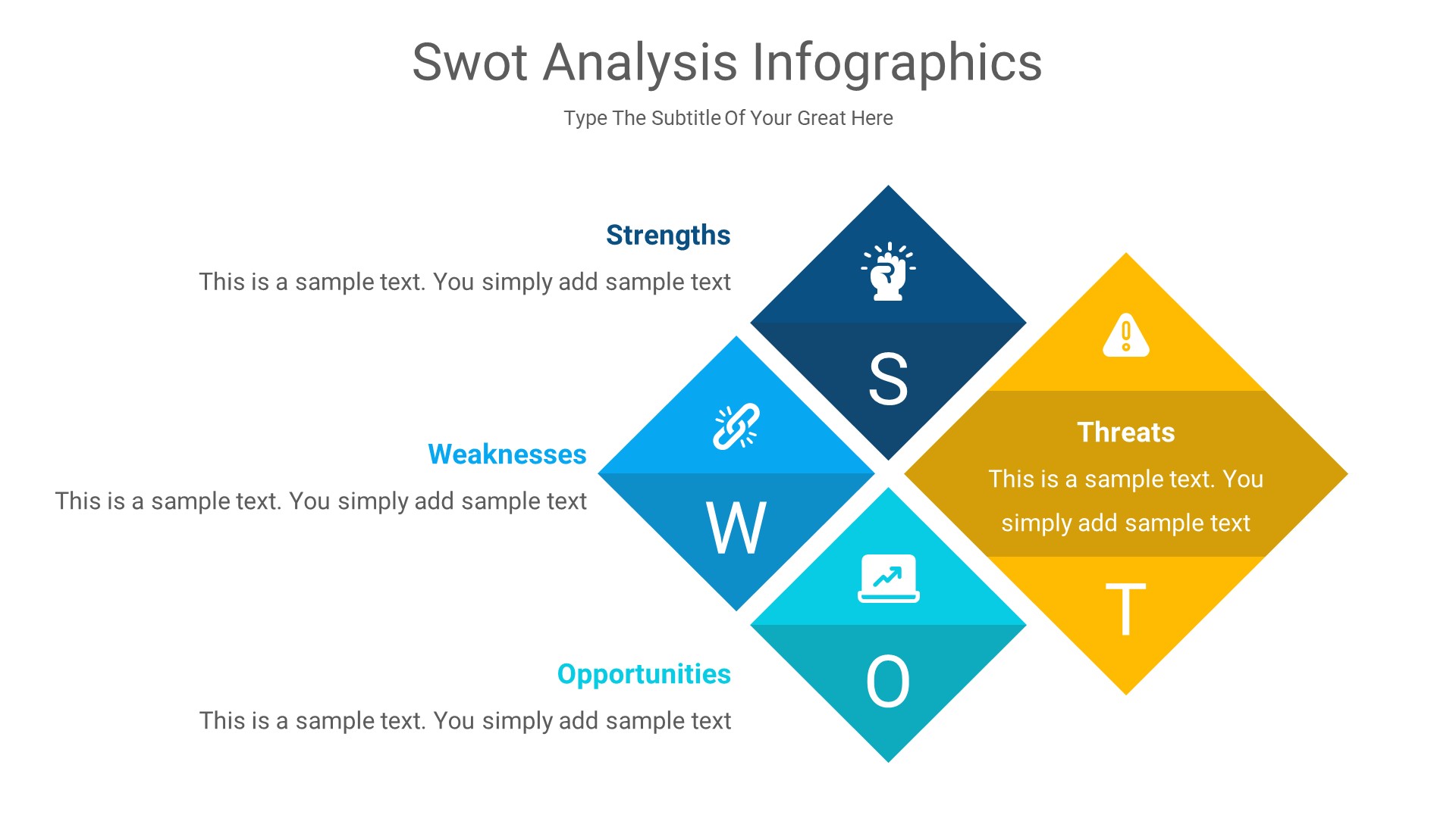 Swot Analysis Infographics Keynote Template diagrams, Presentation ...