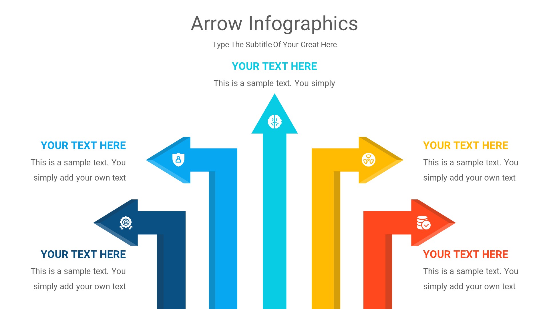 Arrow Infographics Keynote Template Diagrams, Presentation Templates