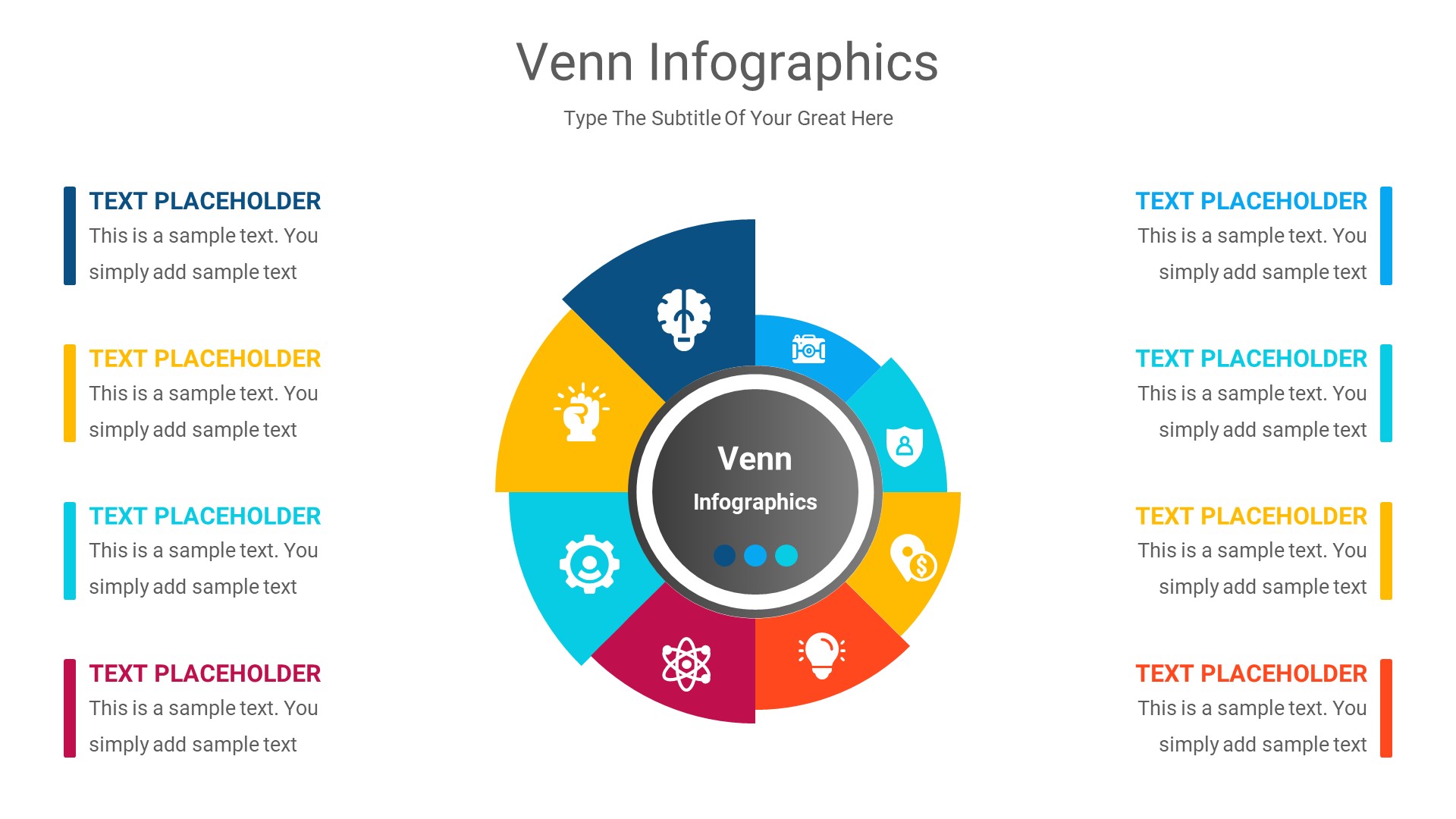 Venn Infographics Keynote Template Diagrams, Presentation Templates