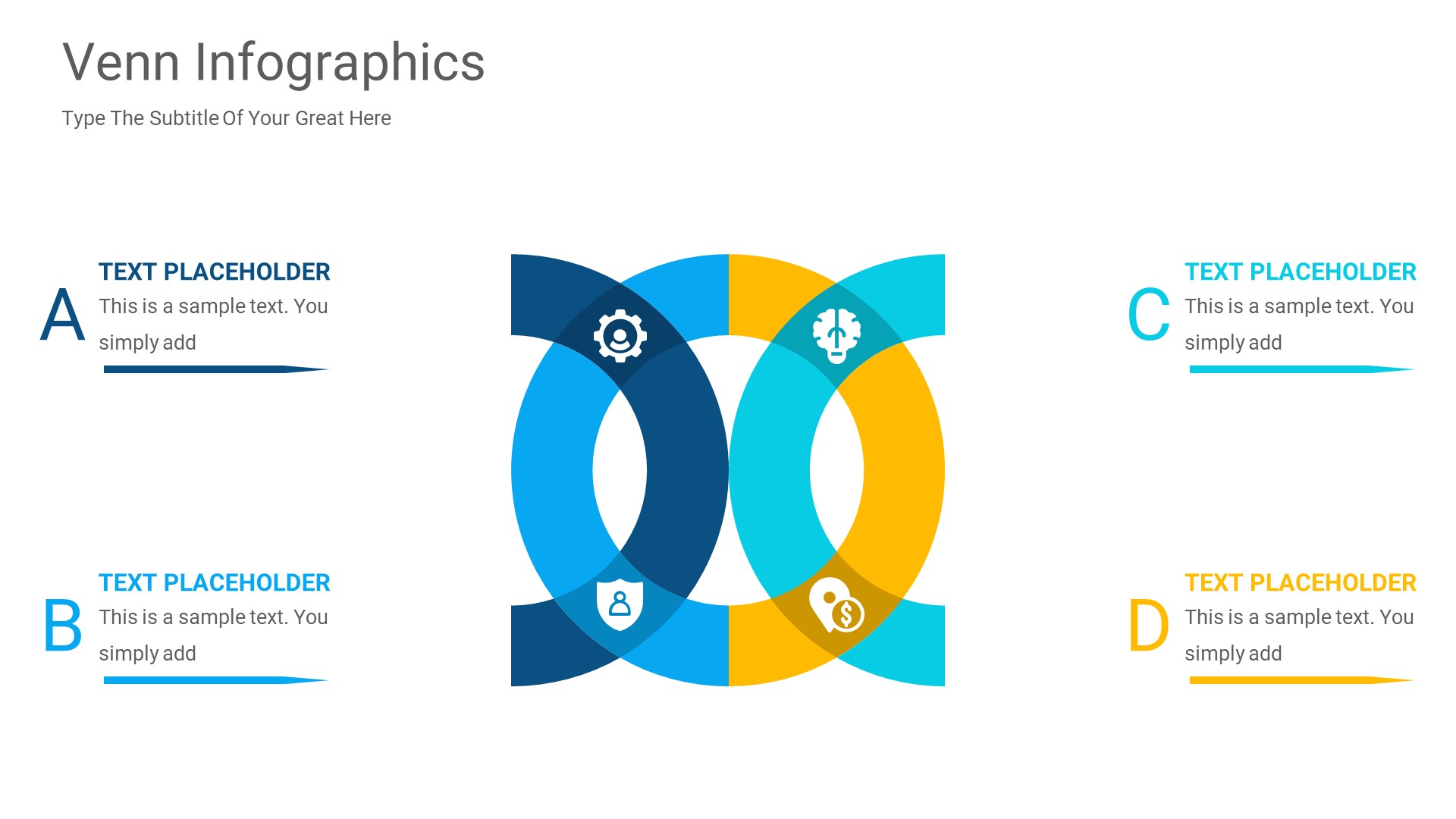Venn Infographics Keynote Template Diagrams, Presentation Templates
