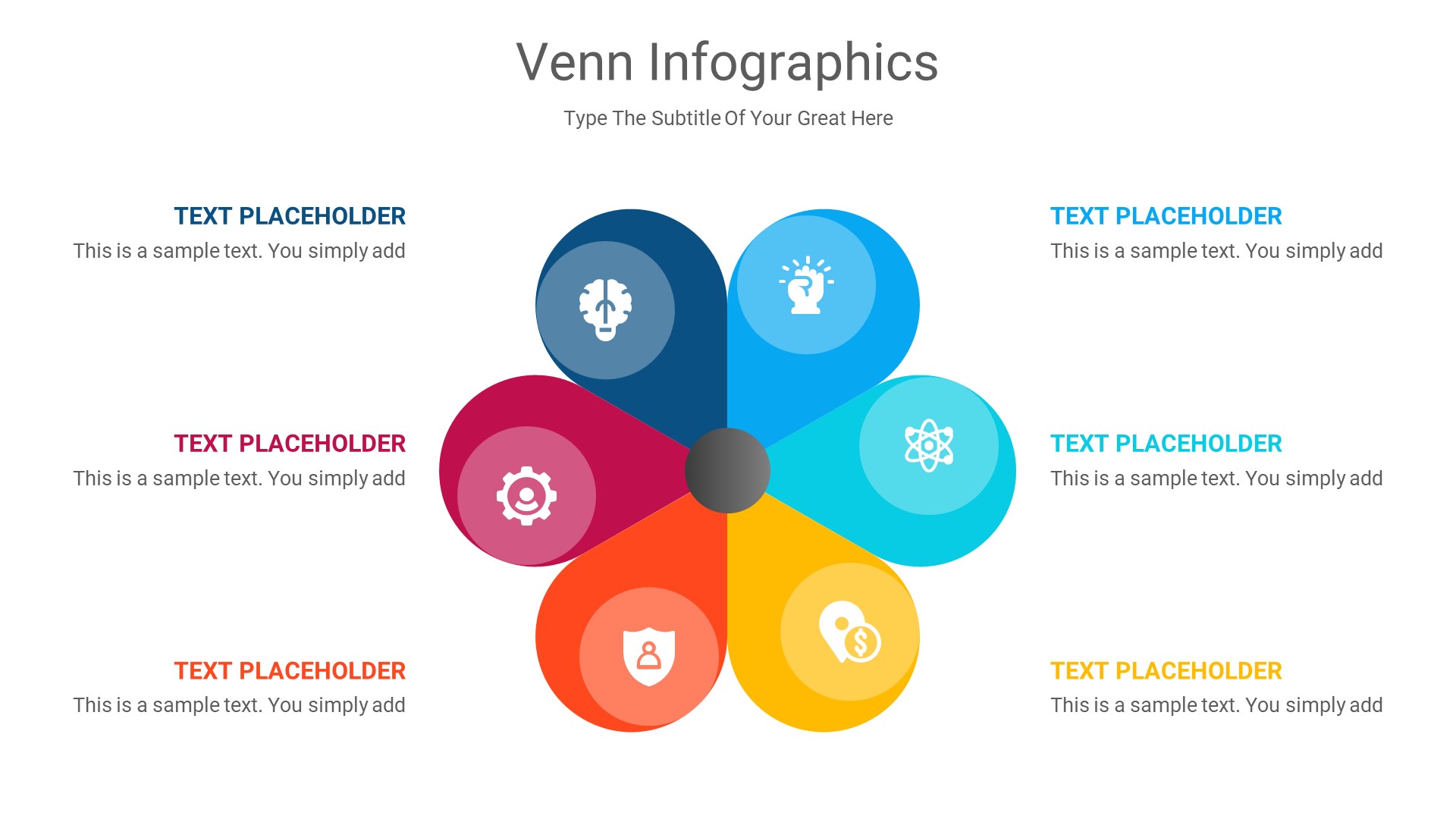 Venn Infographics Keynote Template Diagrams, Presentation Templates