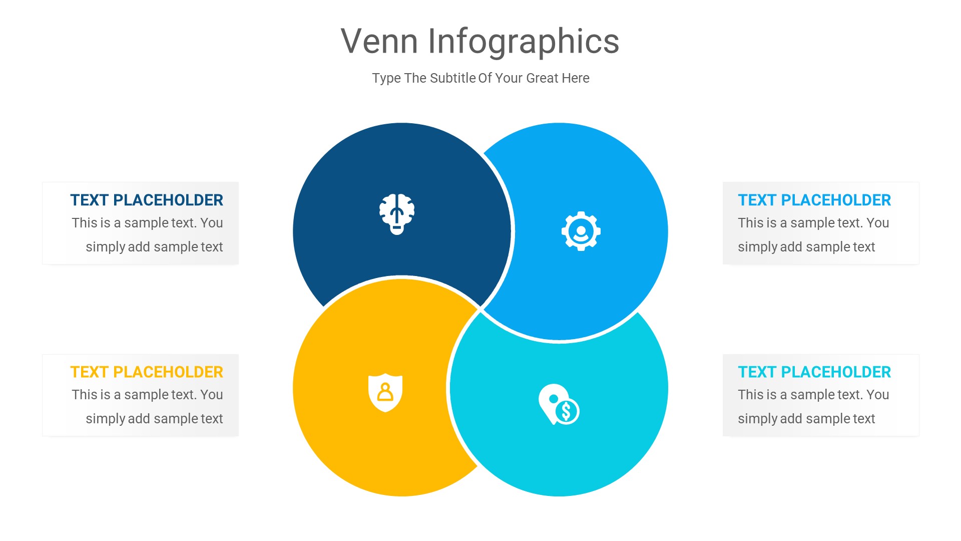 Venn Infographics Keynote Template Diagrams, Presentation Templates